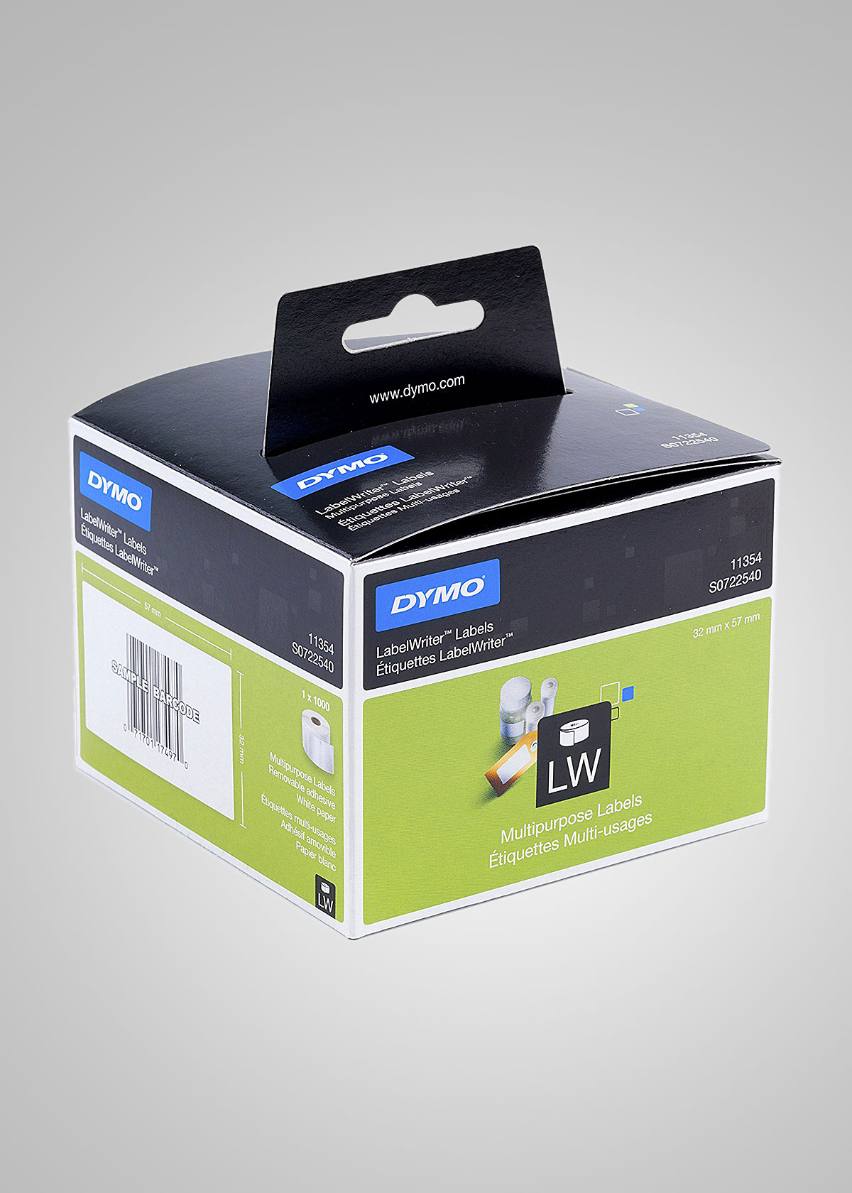 Dymo 11354 Original Universaletiketter 57×32 mm 1000 st S0722540 – KMH ...