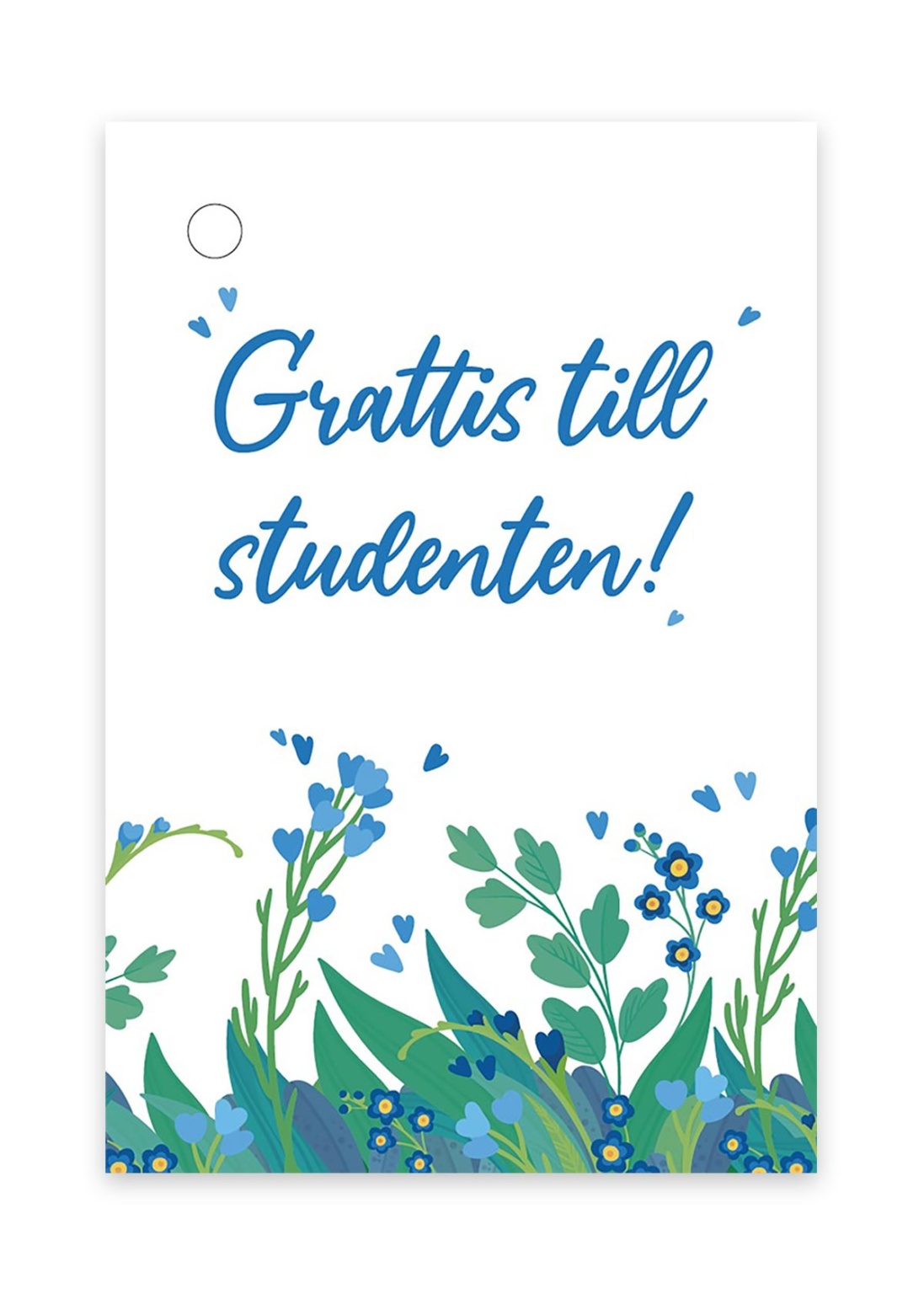 Studentkort Mini 7×10 cm Blommor – KMH Fotografi – Fotograf i Piteå ...